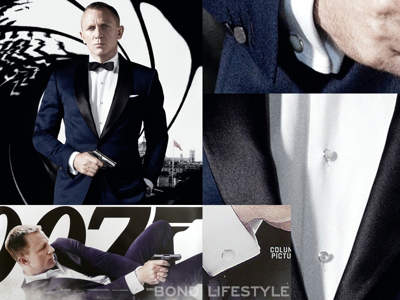 Tom Ford mother of pearl cufflinks | Bond Lifestyle