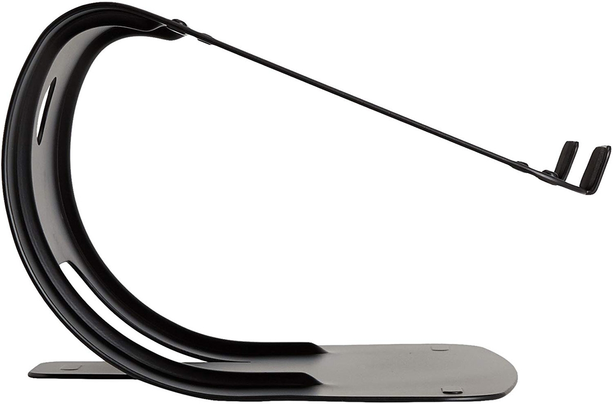 Amazon Basics Laptop Stand On Q s Desk Bond Lifestyle Amazon Basics Laptop Stand On Q s Desk Bond Lifestyle