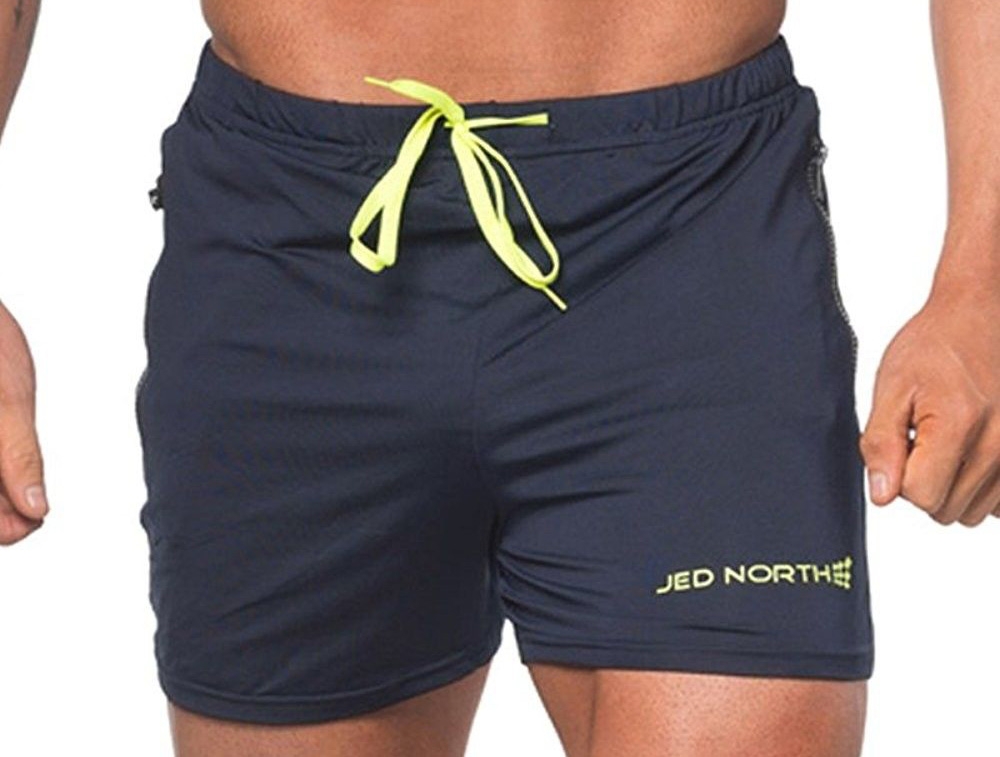 Jed North Agile shorts (blue swim shorts No Time To Die) | Bond Lifestyle
