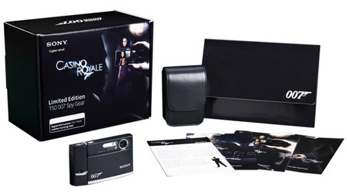 Sony 007 Edition Cyber-Shot DSC-T50b Digital Camera | Bond Lifestyle