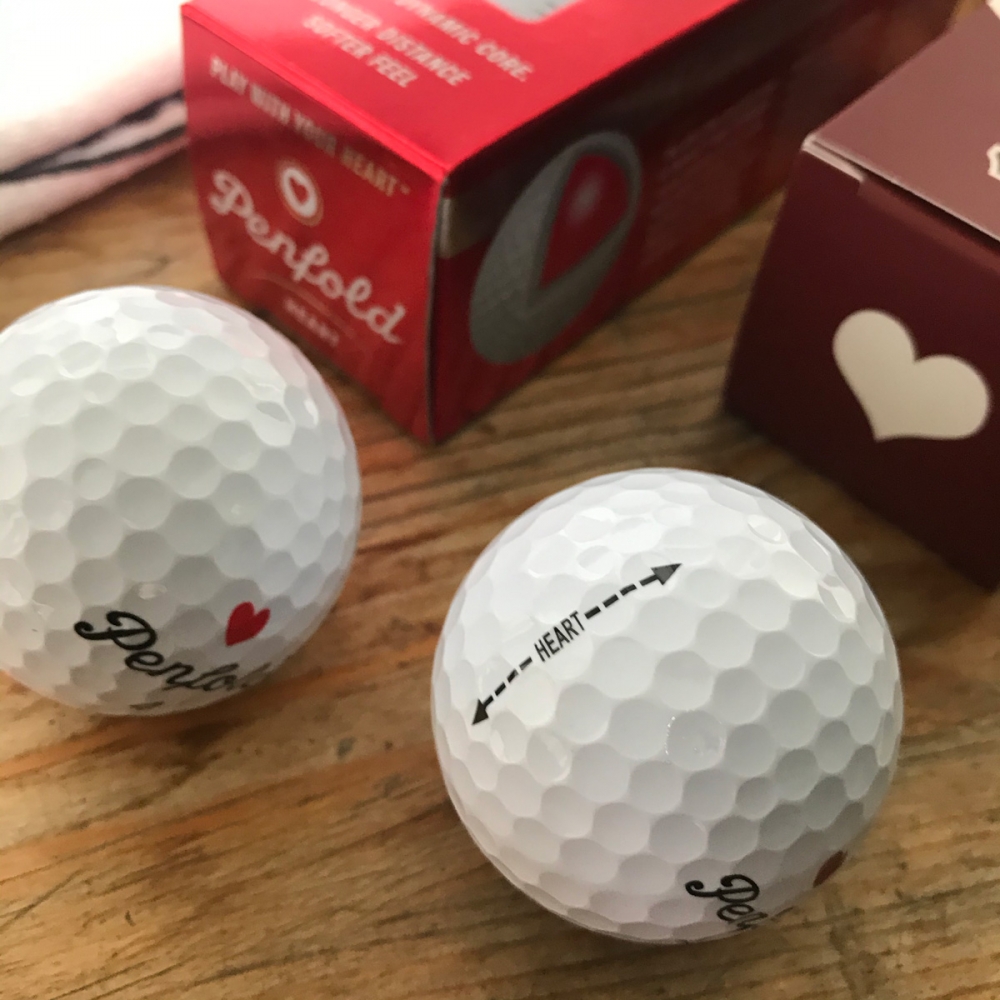 Penfold Heart Golf Ball | Bond Lifestyle