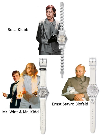 Swatch 007 Villain Collection | Bond Lifestyle