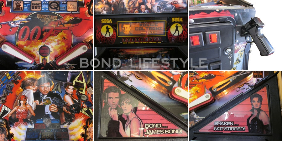 Sega GoldenEye Pinball Machine | Bond Lifestyle