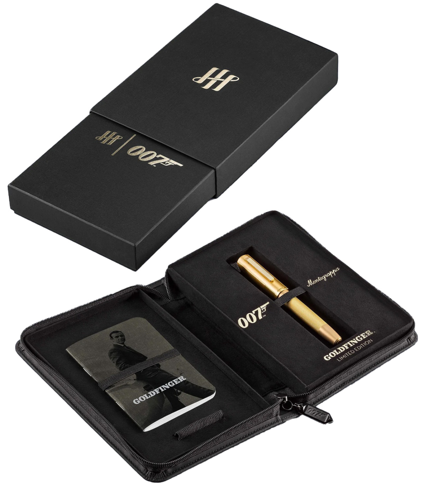 Montegrappa James Bond 007 Goldfinger Special Issue Pen | Bond Lifestyle