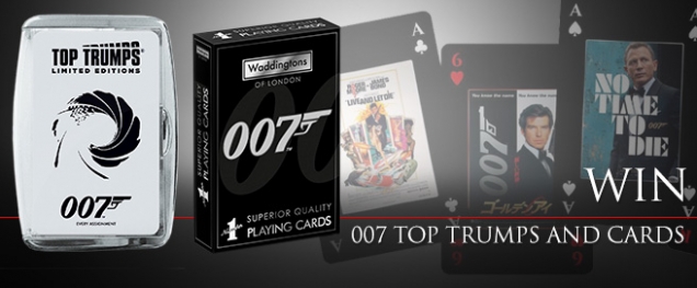 Win 007 Top Trumps and Playing Cards | Bond Lifestyle