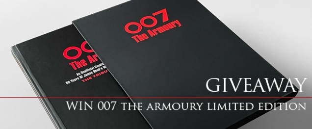 007 The Armoury giveaway HP | Bond Lifestyle