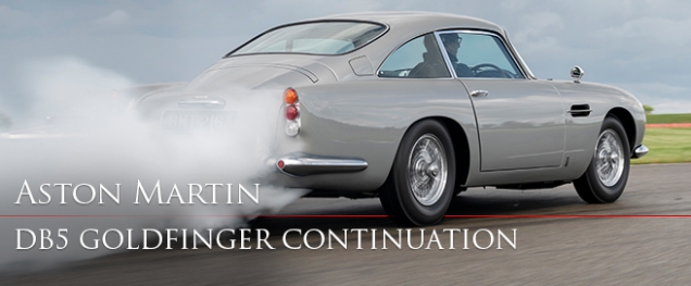First Aston Martin DB5 Continuation model photos and video HP | Bond ...