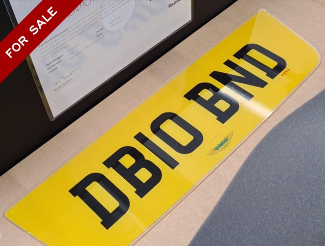 For Sale: James Bond related License Plates | Bond Lifestyle